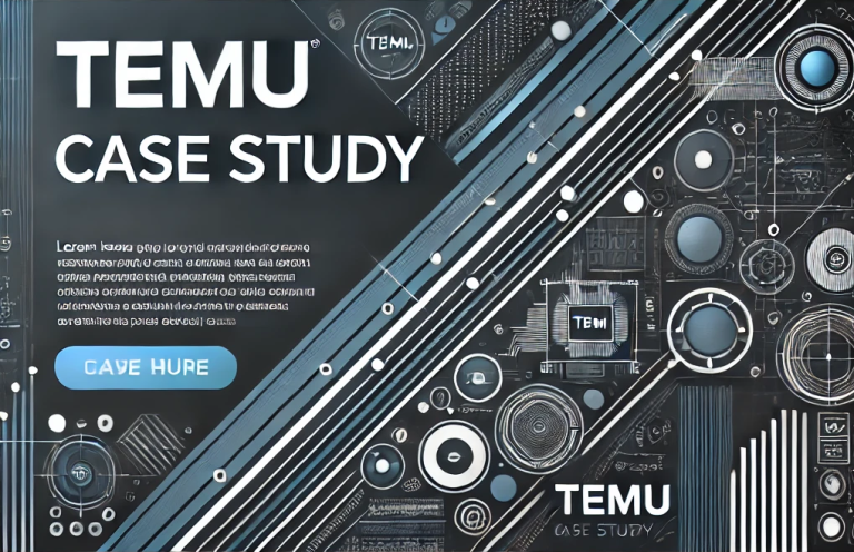 Temu Marketing & App Case Study & Analysis Report