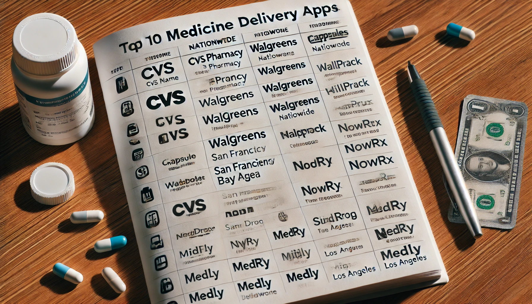 Top 10 Online Medicine Delivery Apps In USA